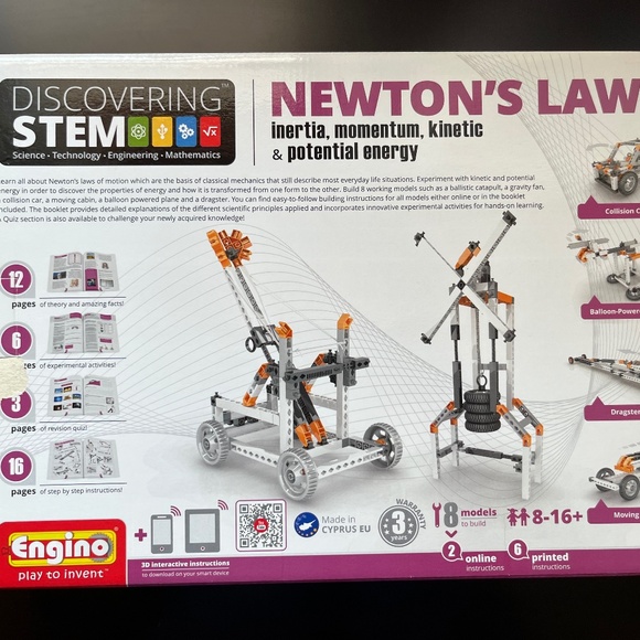 Smithsonian | Toys | Newtons Laws Of Inertia Momentum Kinetic And ...